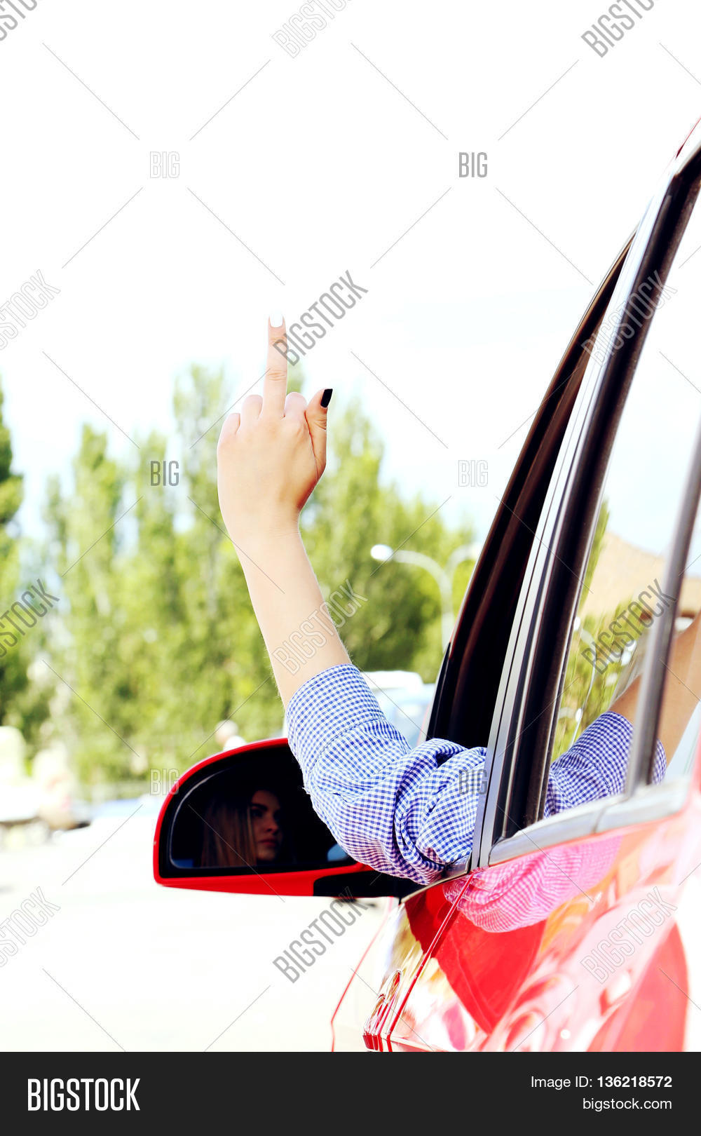Angry Woman Driver Image & Photo (Free Trial) | Bigstock