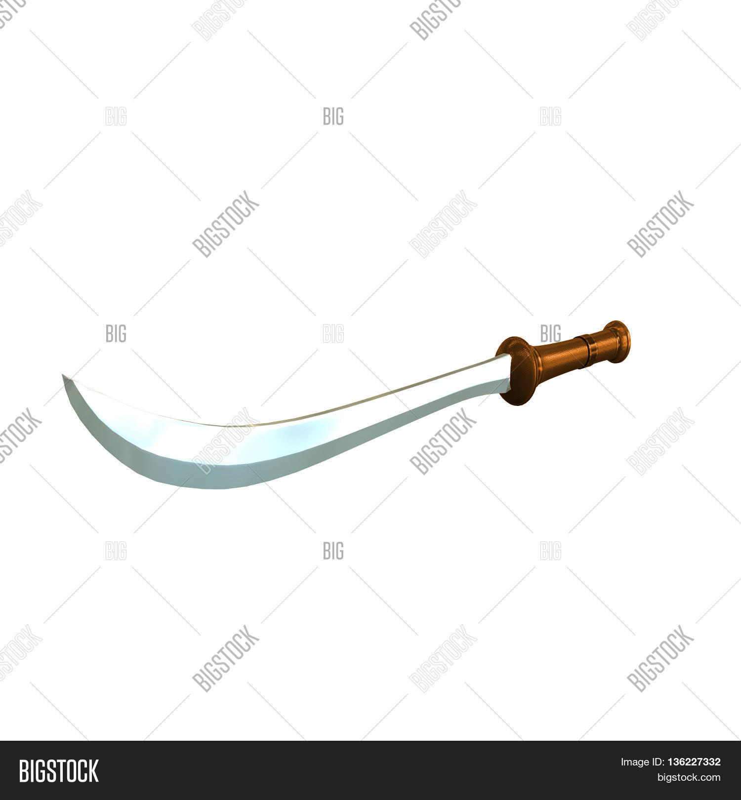 Isolated Sabre Weapon Image & Photo (Free Trial) | Bigstock