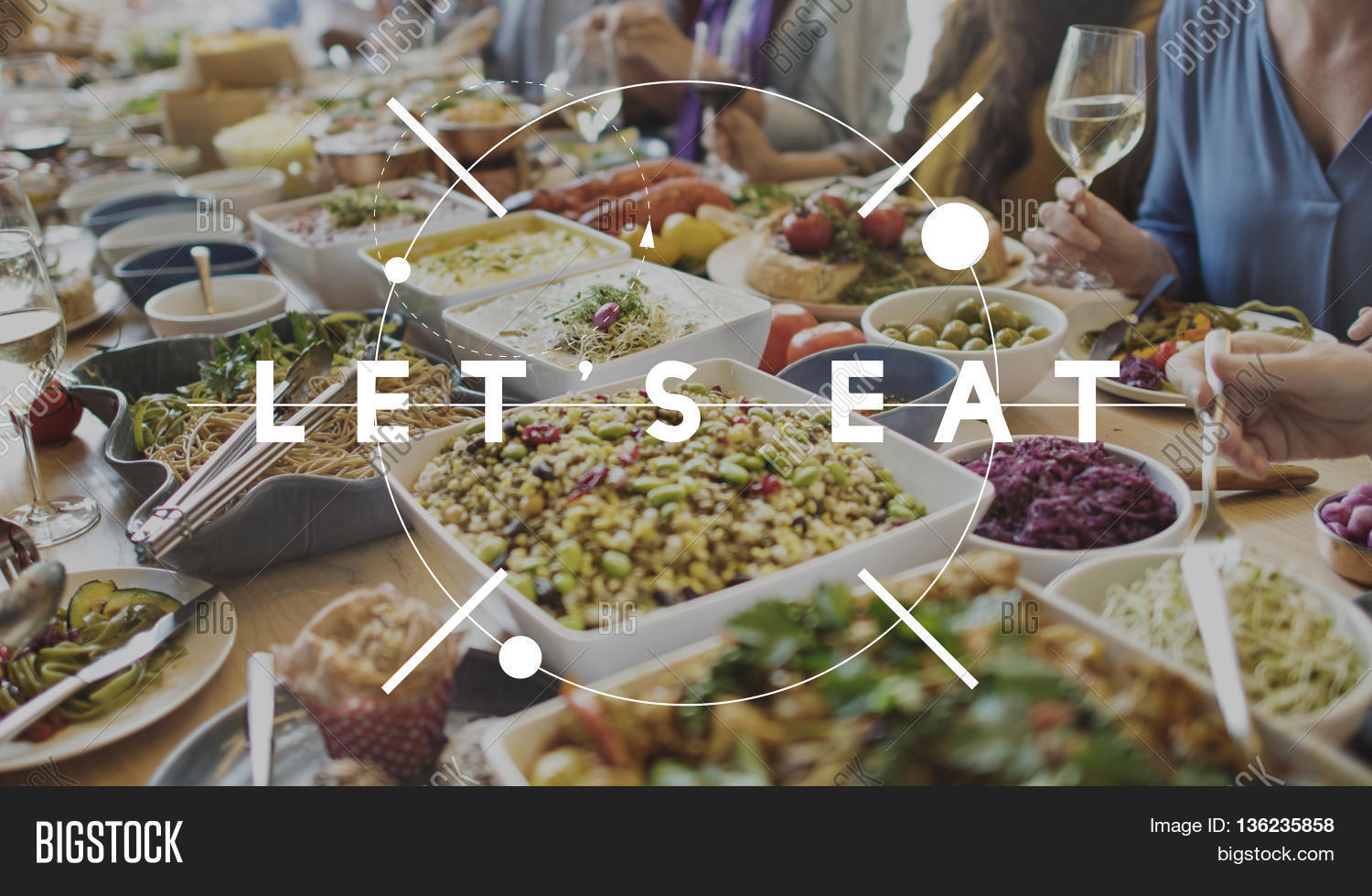 Let's Eat Food Image & Photo (Free Trial) | Bigstock