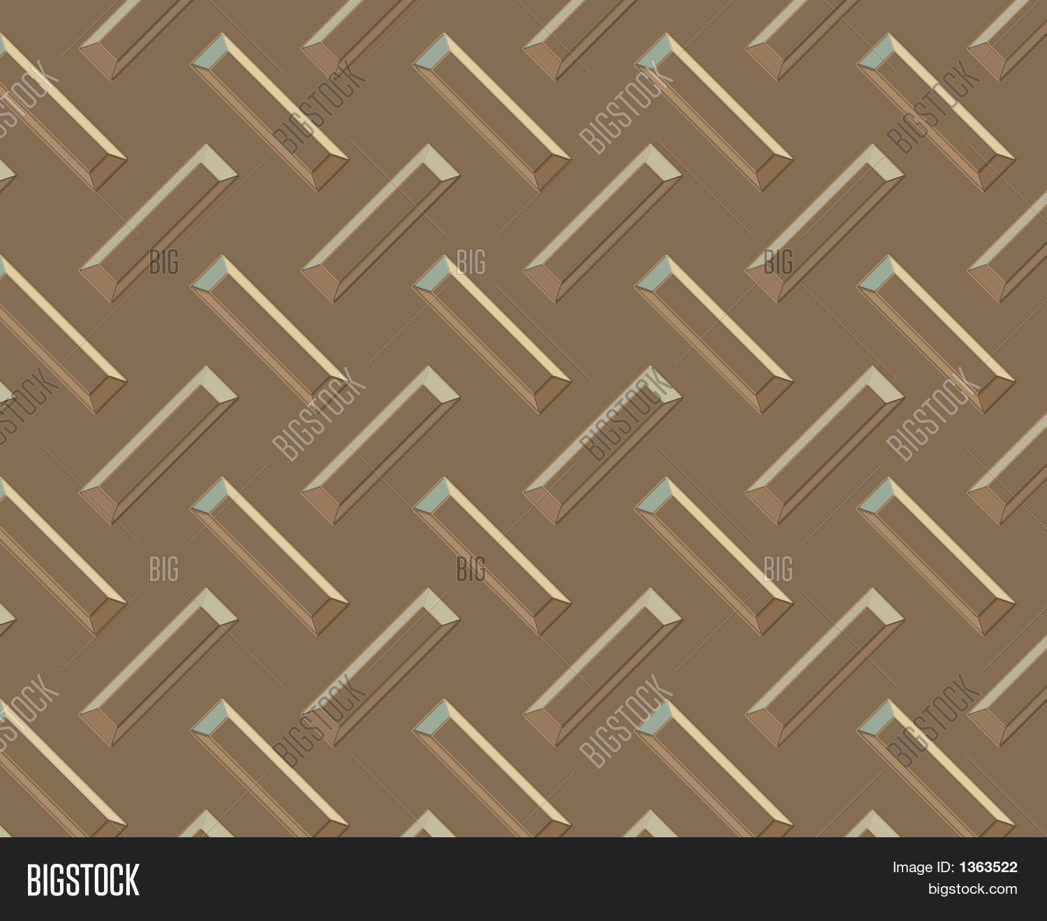 Diamond Plate Gold Image & Photo (Free Trial) | Bigstock