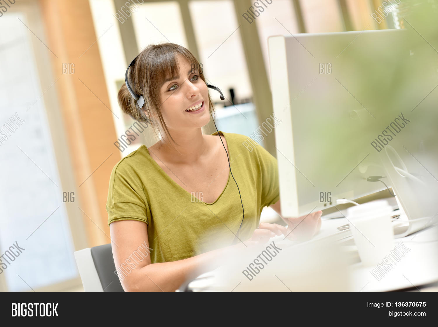 Portrait Teleoperator Image & Photo (Free Trial) | Bigstock