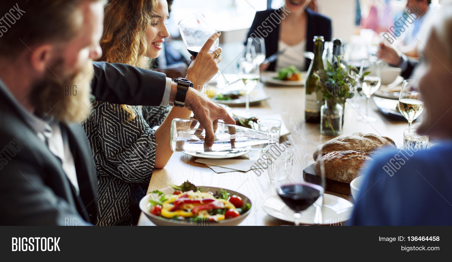 Business People Lunch Image & Photo (Free Trial) | Bigstock