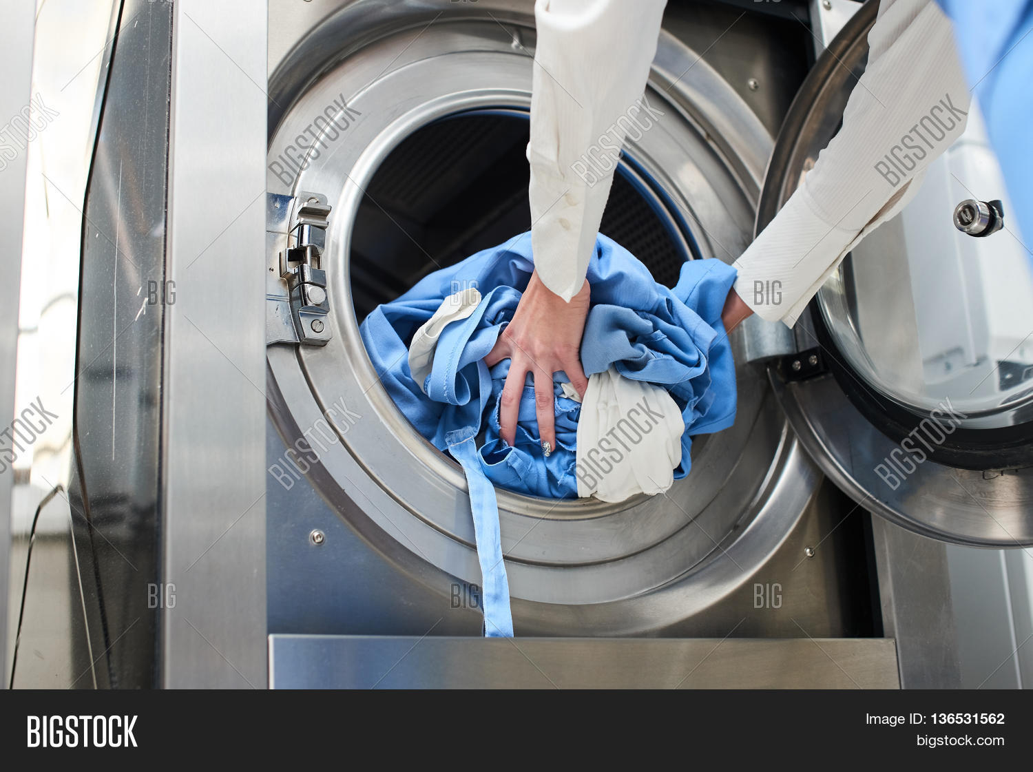 Hands Load Laundry Image & Photo (Free Trial) | Bigstock