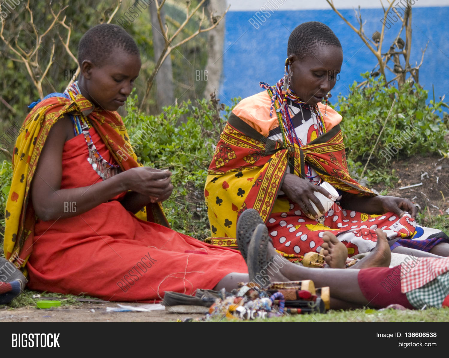 Maasai Women Makes Image & Photo (Free Trial) | Bigstock