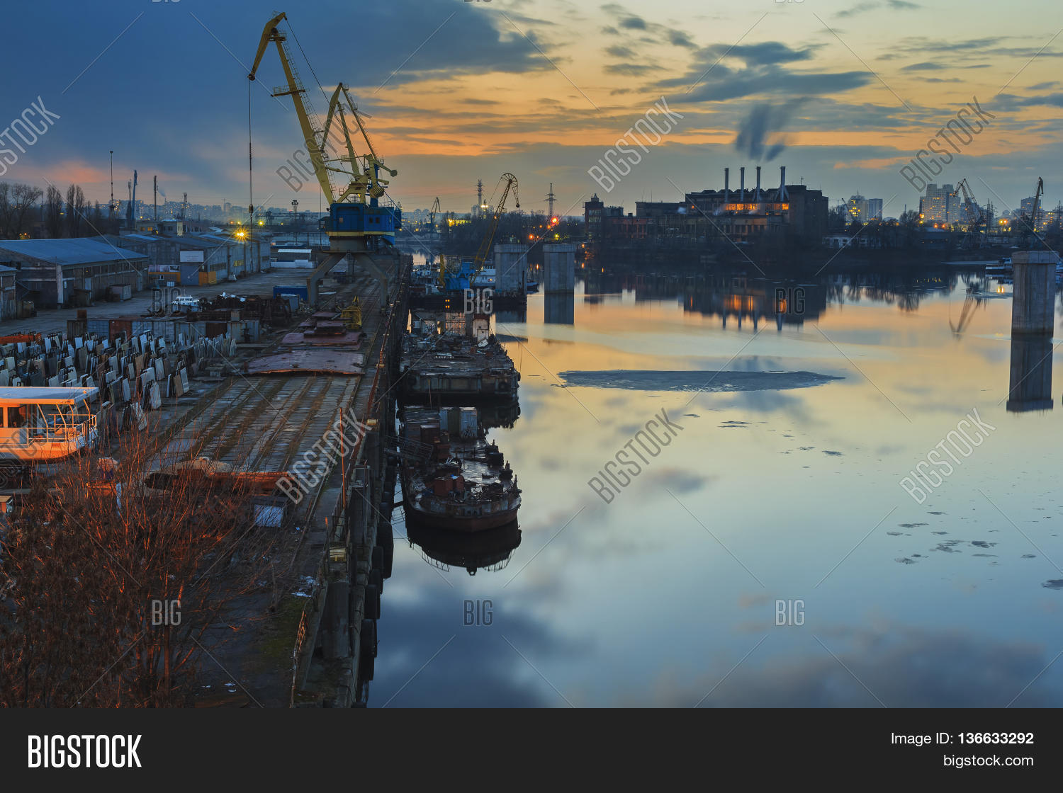 Kiev. Sunset. Image & Photo (Free Trial) | Bigstock