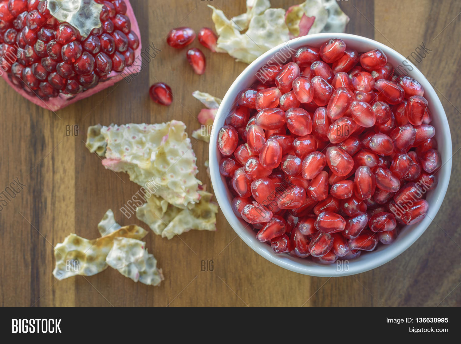 Pulp Pomegranate Image & Photo (Free Trial) | Bigstock