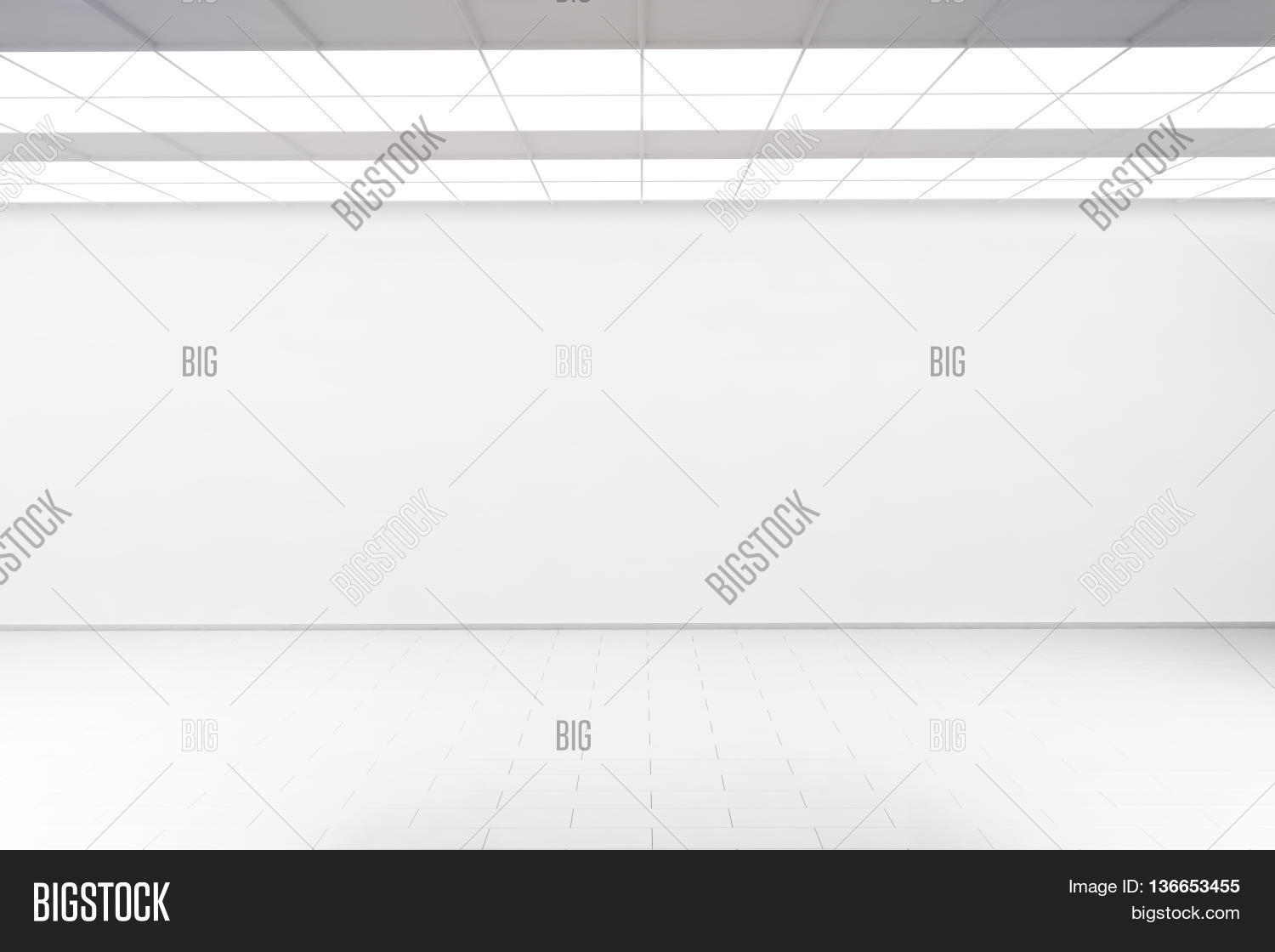 Empty Big Hall Wall Image & Photo (Free Trial) | Bigstock