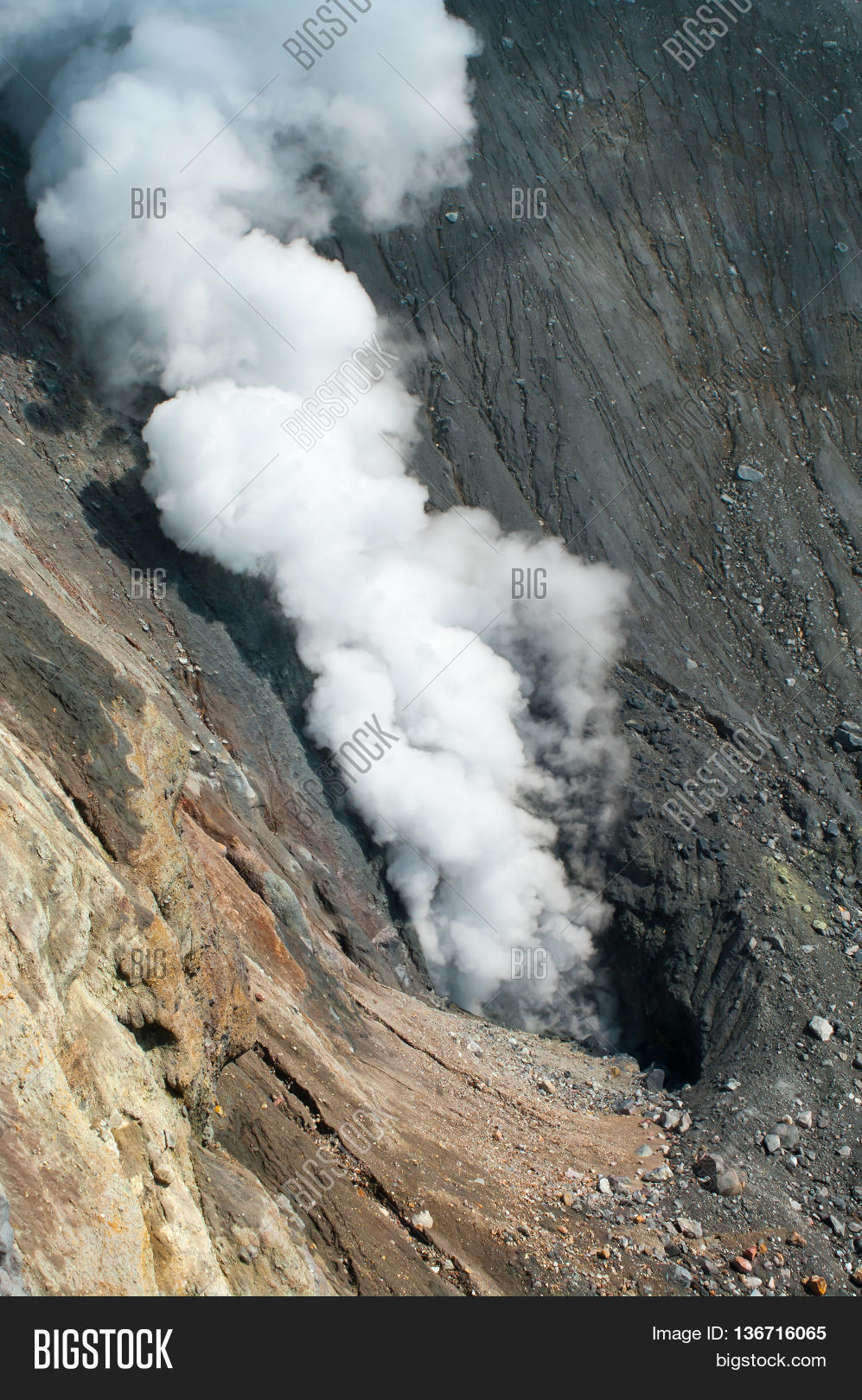 Ebeko Volcano, Image & Photo (Free Trial) | Bigstock