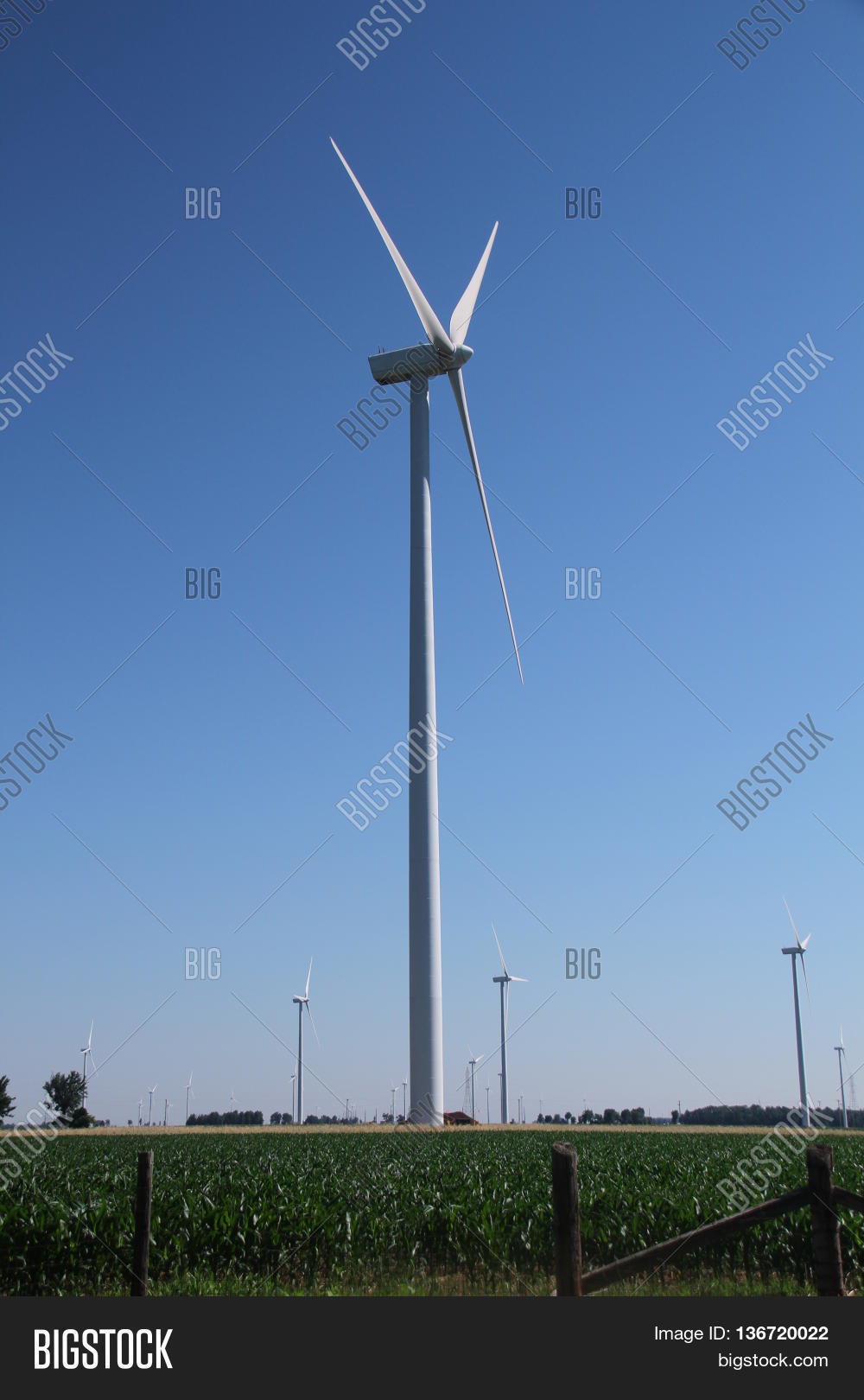 Tall Wind Power Image & Photo (Free Trial) | Bigstock