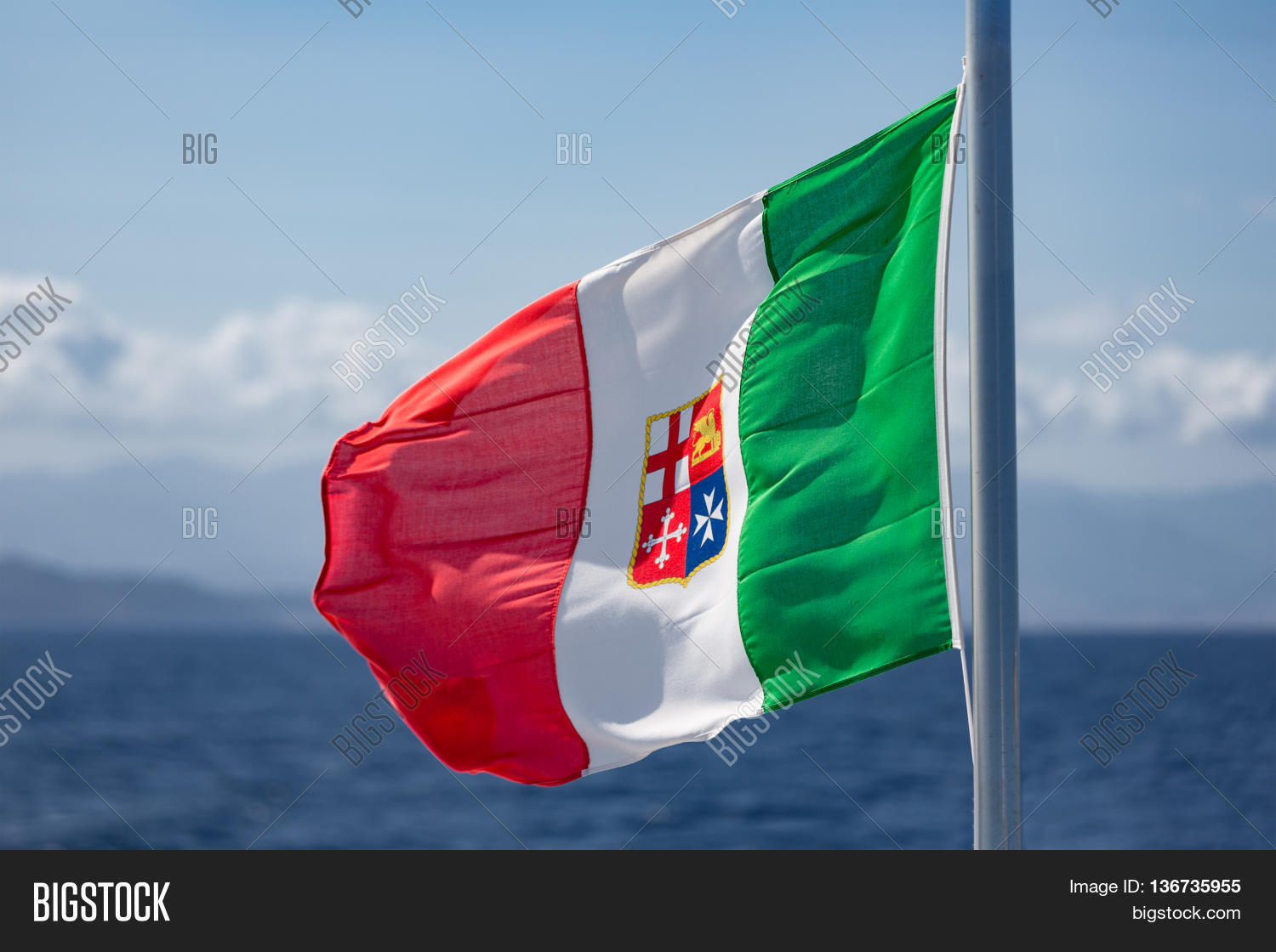 Waving Italian Flag Image & Photo (Free Trial) | Bigstock