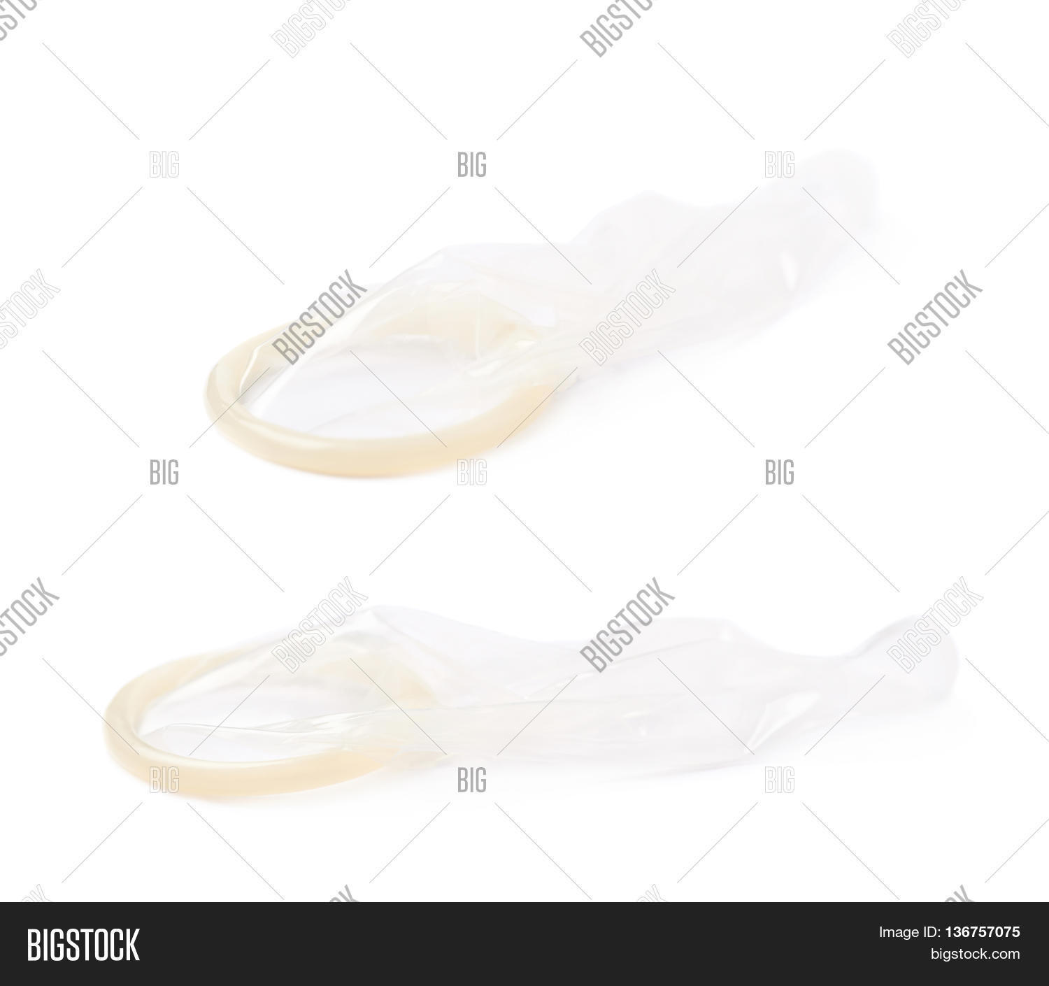 Unrolled Latex Condom Image And Photo Free Trial Bigstock