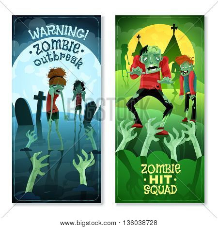 Zombie Vertical Vector & Photo (Free Trial) | Bigstock