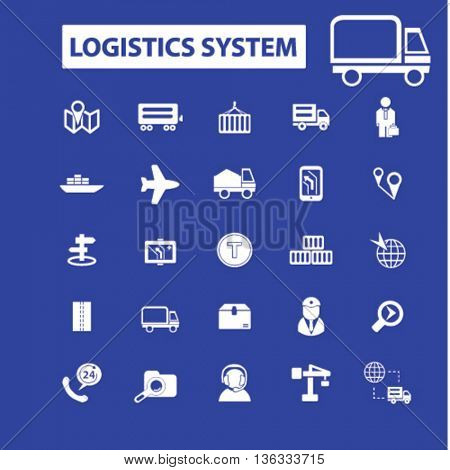 Logistics System Vector & Photo (Free Trial) | Bigstock