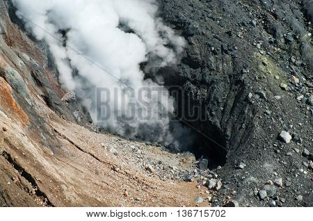 Ebeko Volcano, Image & Photo (Free Trial) | Bigstock