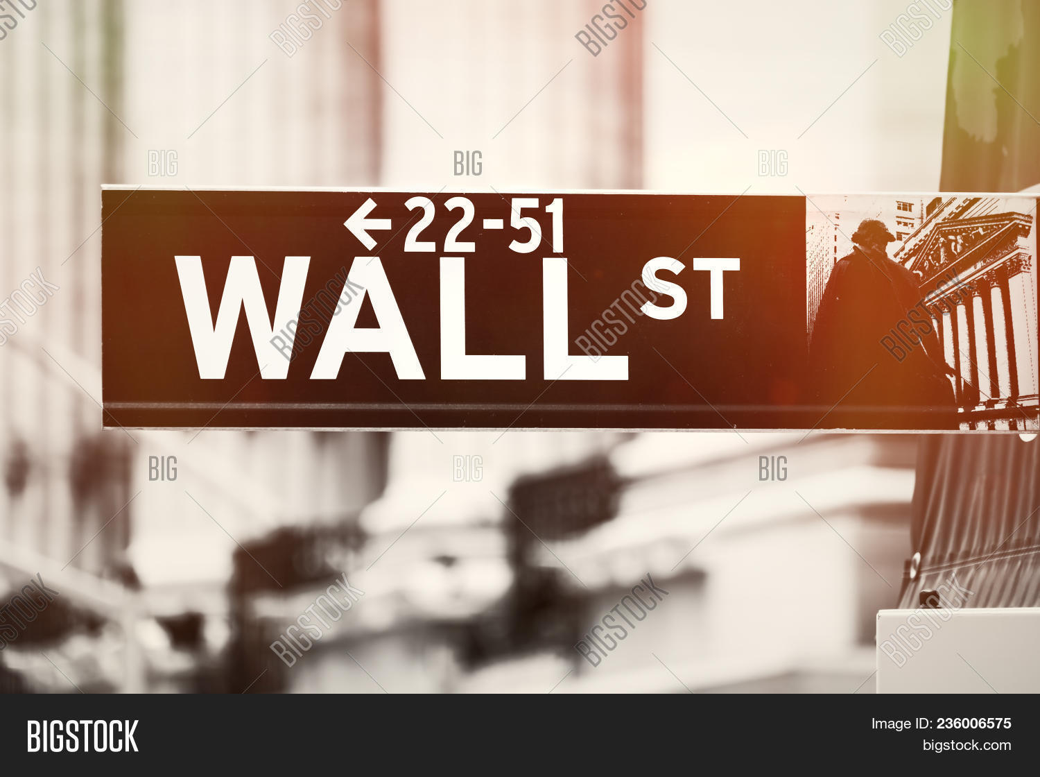 Wall Street Sign New Image & Photo (Free Trial) | Bigstock