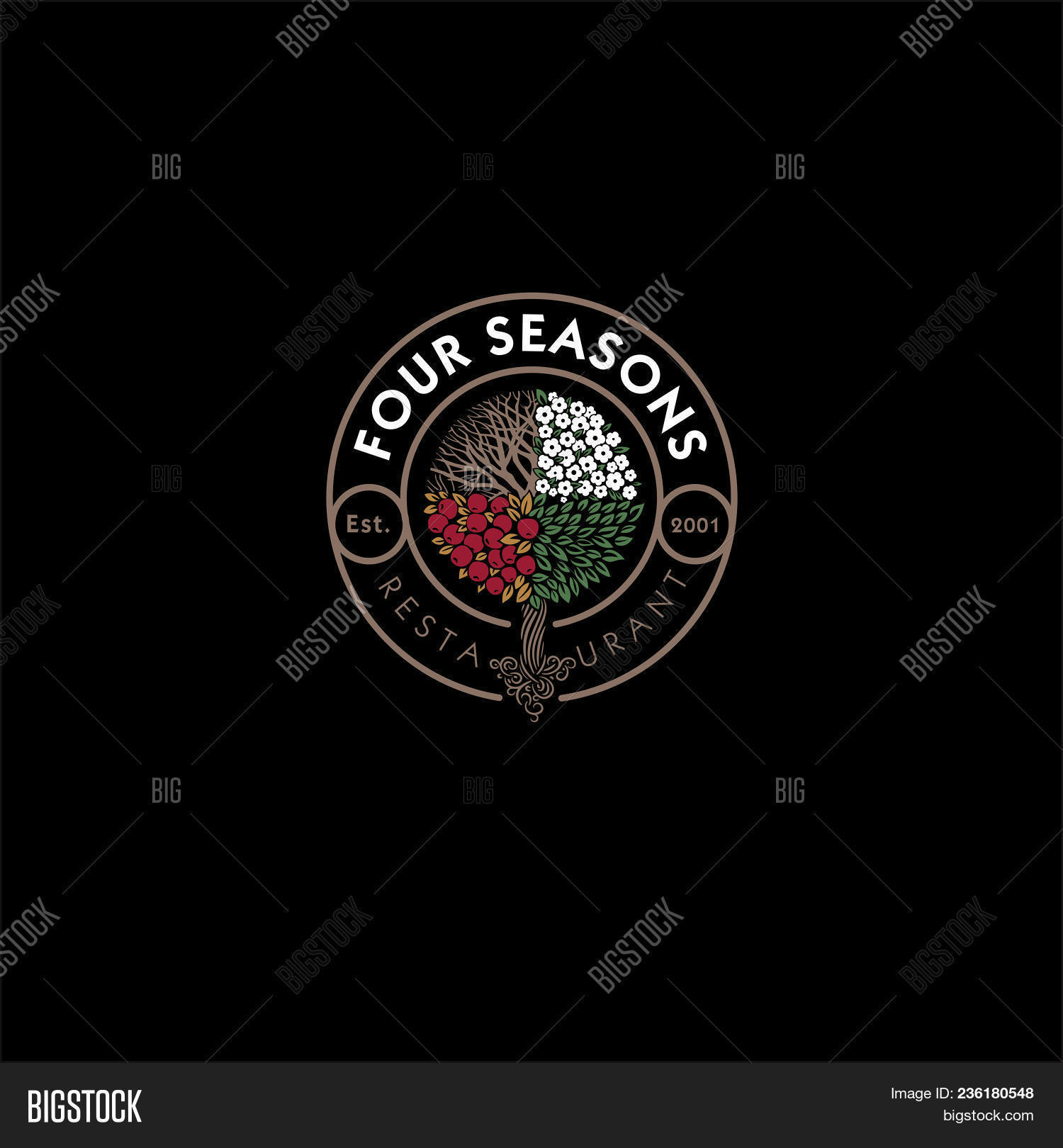 Four Seasons Vector & Photo (Free Trial) | Bigstock