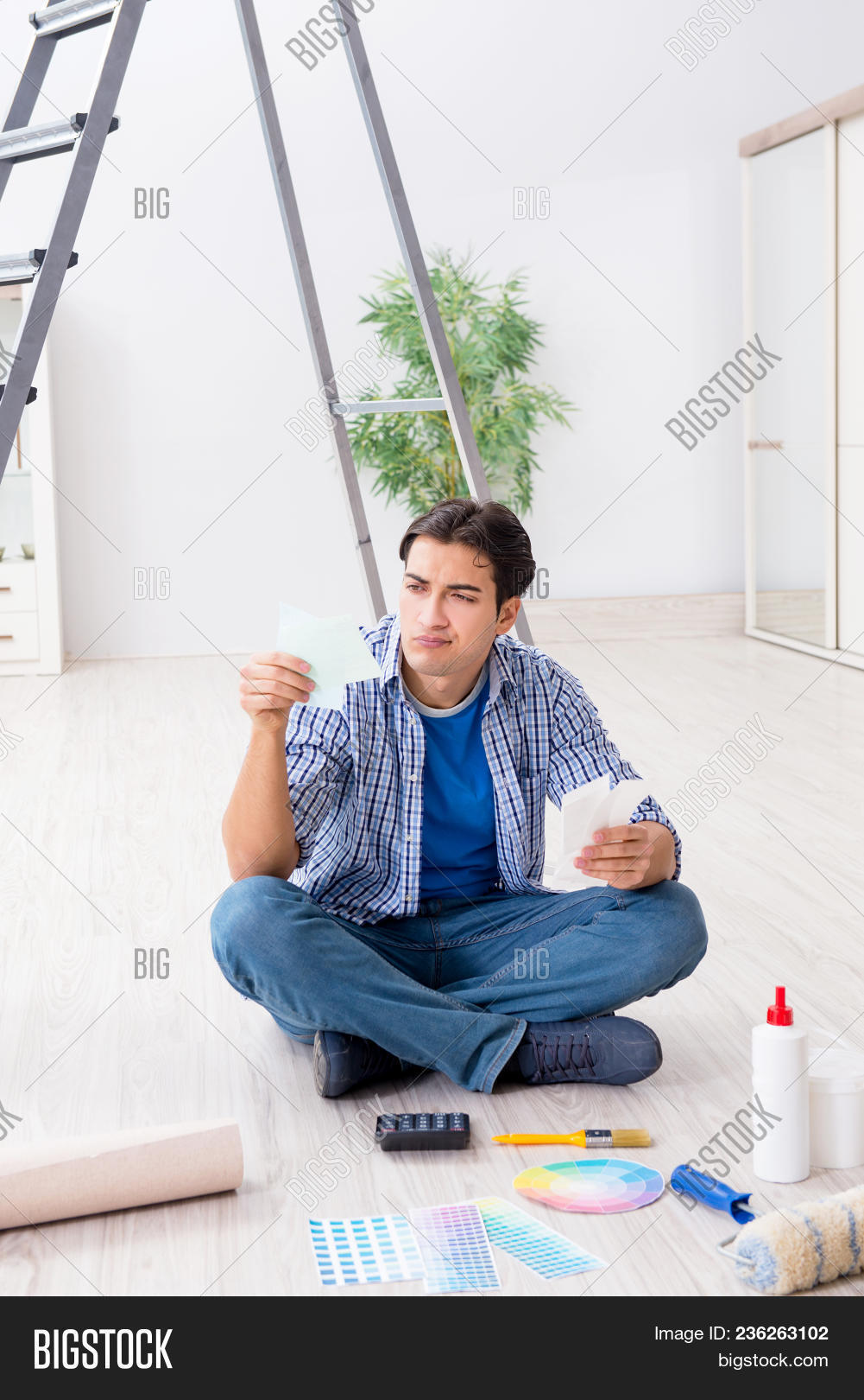 Young Man Overspending Image & Photo (Free Trial) | Bigstock