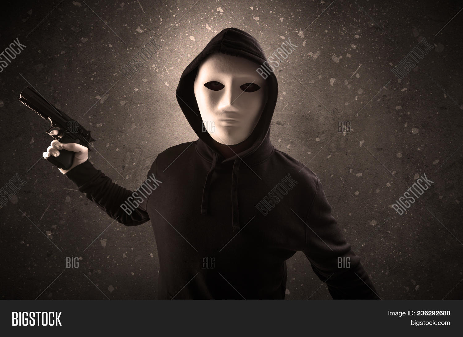 Masked Armed Villain Image & Photo (Free Trial) | Bigstock