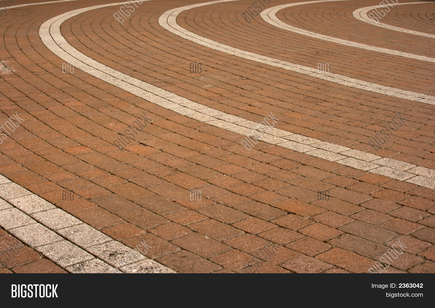 Circular Block Paving Image & Photo (Free Trial) | Bigstock