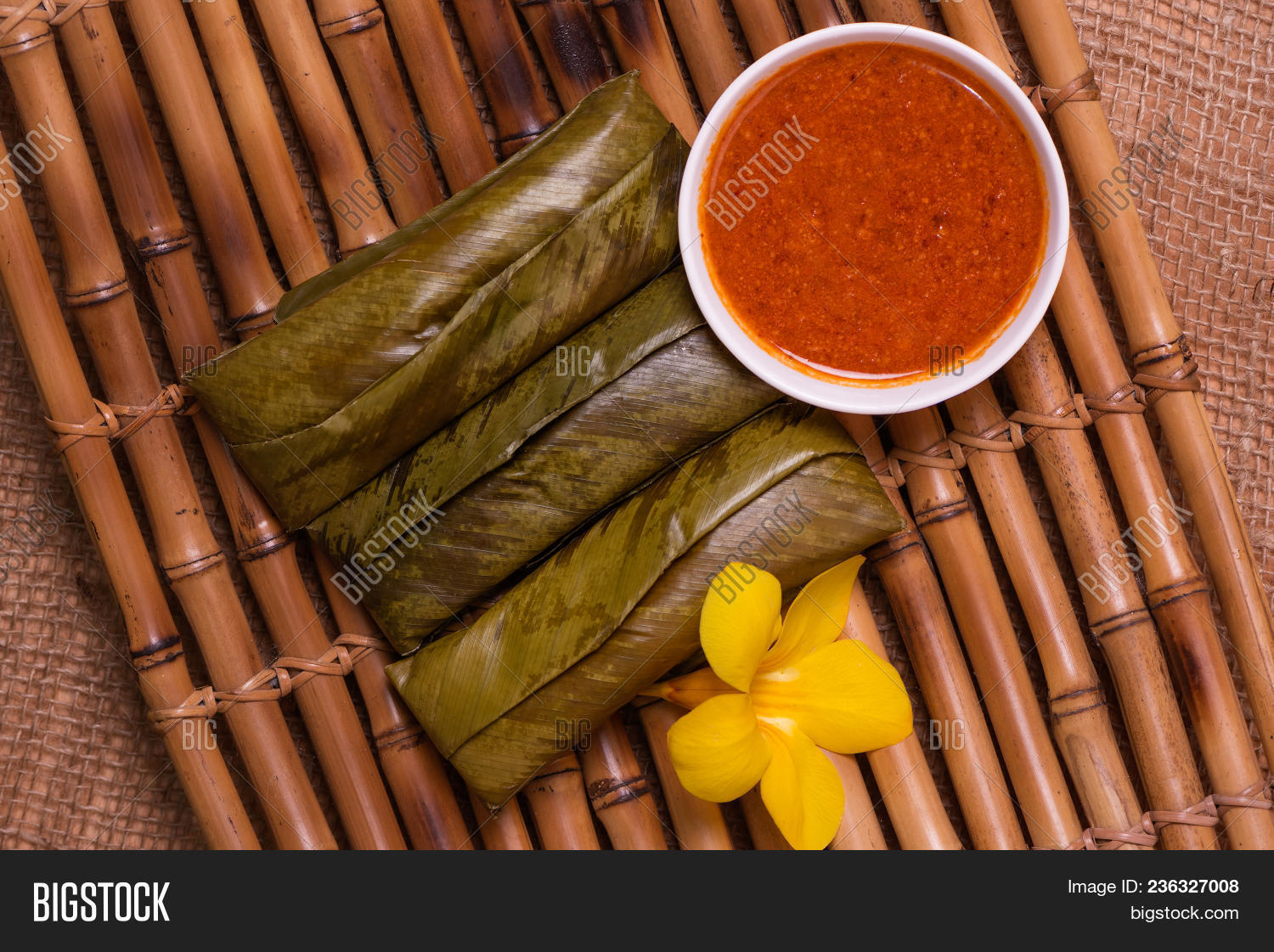 Sticky Rice Wrapped Image & Photo (Free Trial) | Bigstock