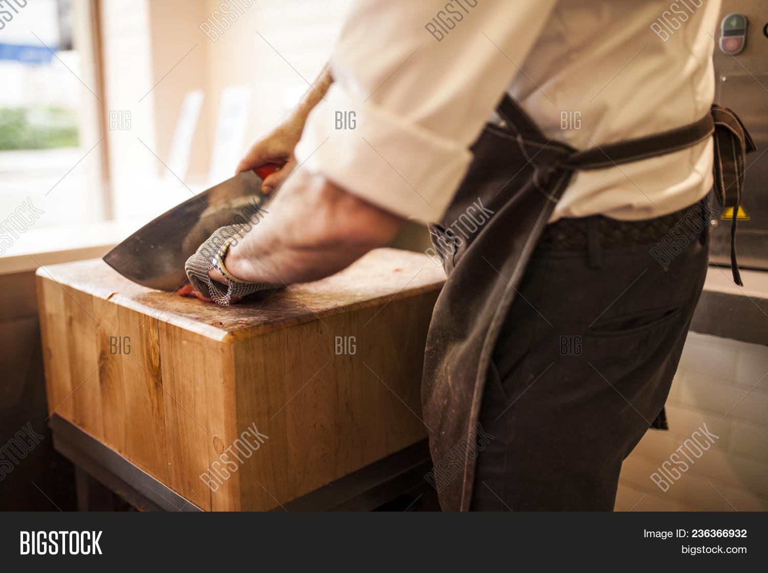 Butcher Cutting Piece Image & Photo (Free Trial) | Bigstock