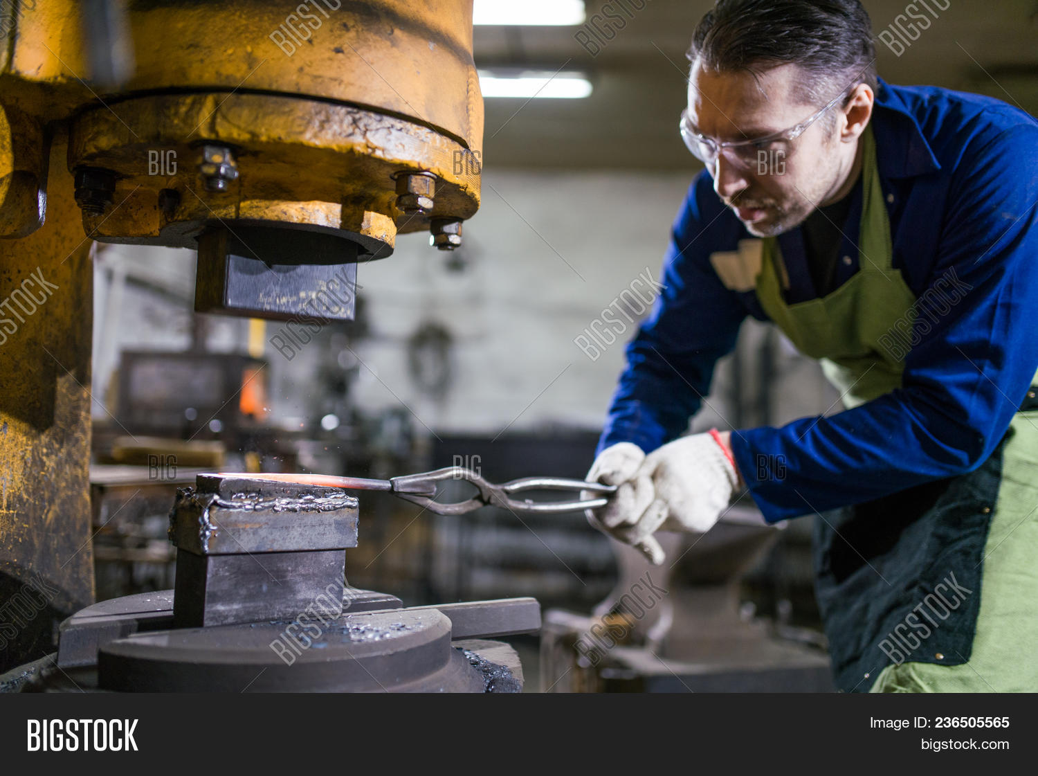 Man Working Workshop. Image & Photo (Free Trial) | Bigstock