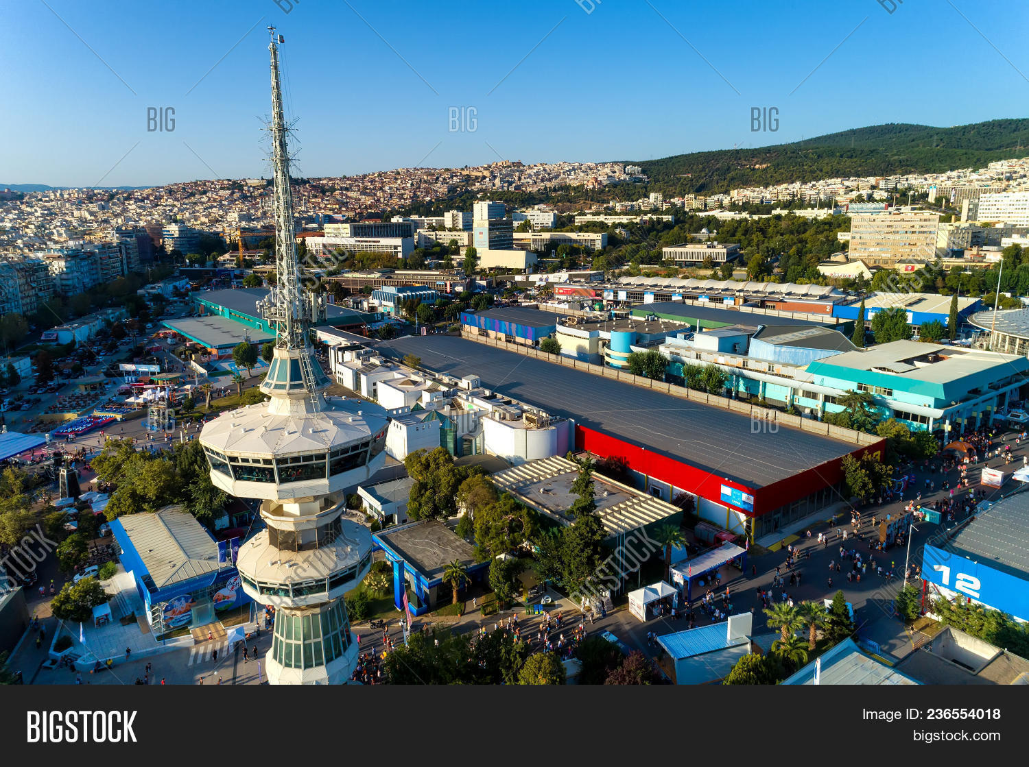 Aerial View Tower Ote Image & Photo (Free Trial) | Bigstock