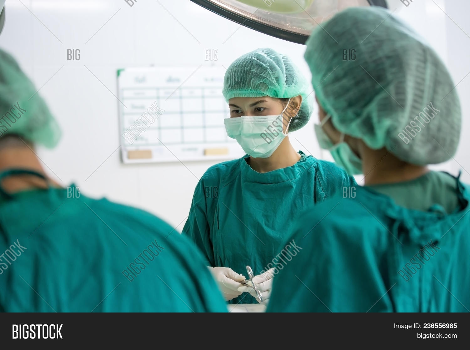 Surgery Team Working Image & Photo (Free Trial) | Bigstock