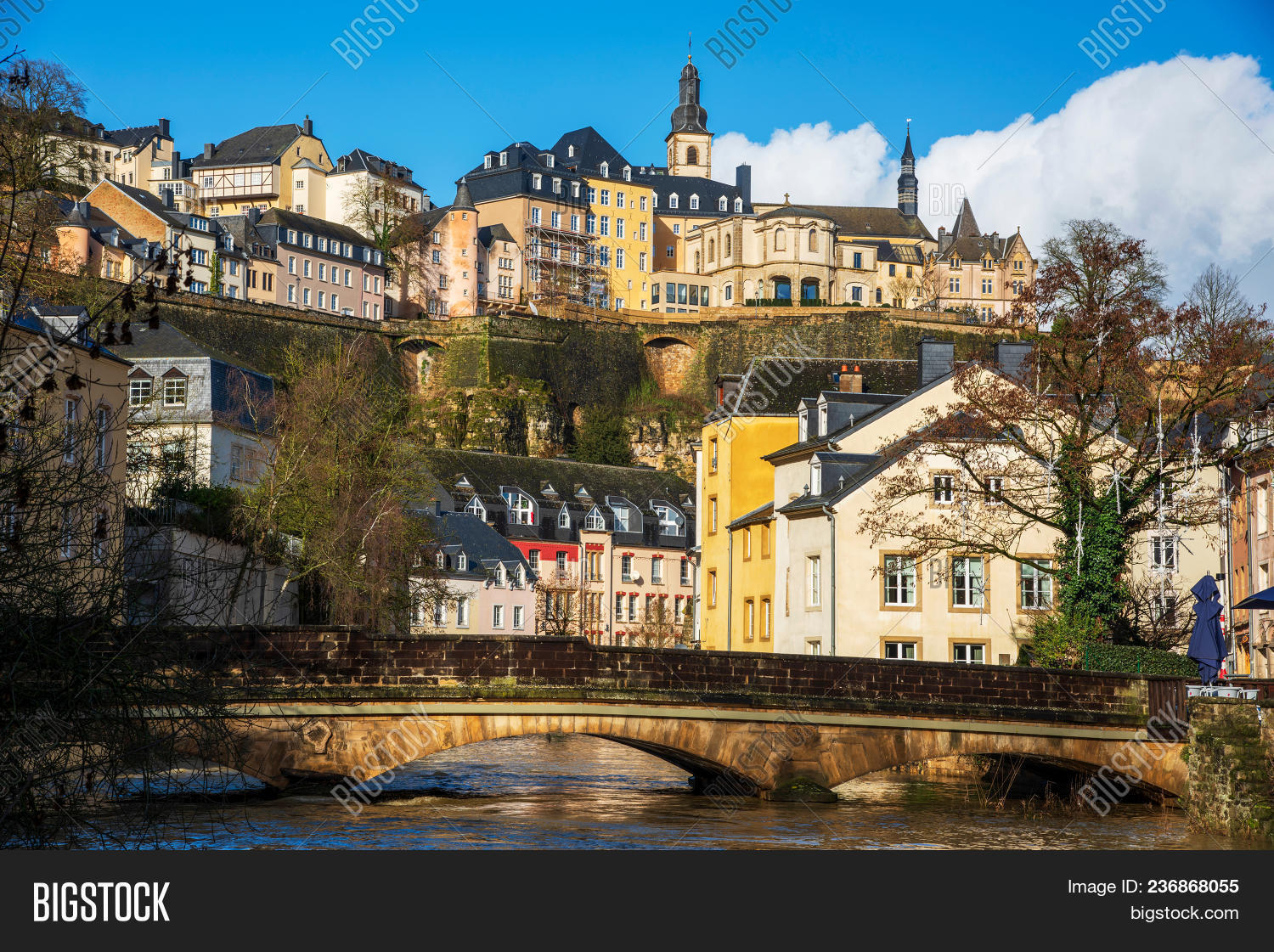 View Alzette River Image & Photo (Free Trial) | Bigstock