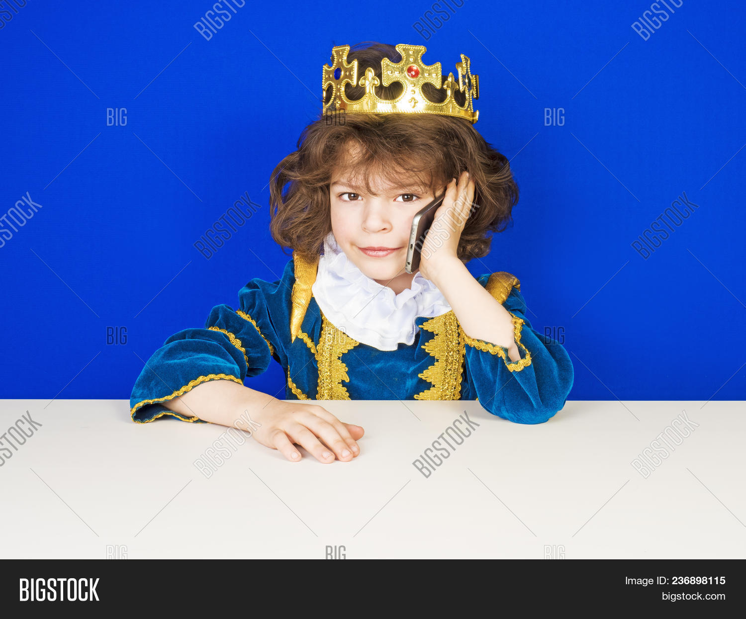 Cute Little Boy King Image & Photo (Free Trial) | Bigstock