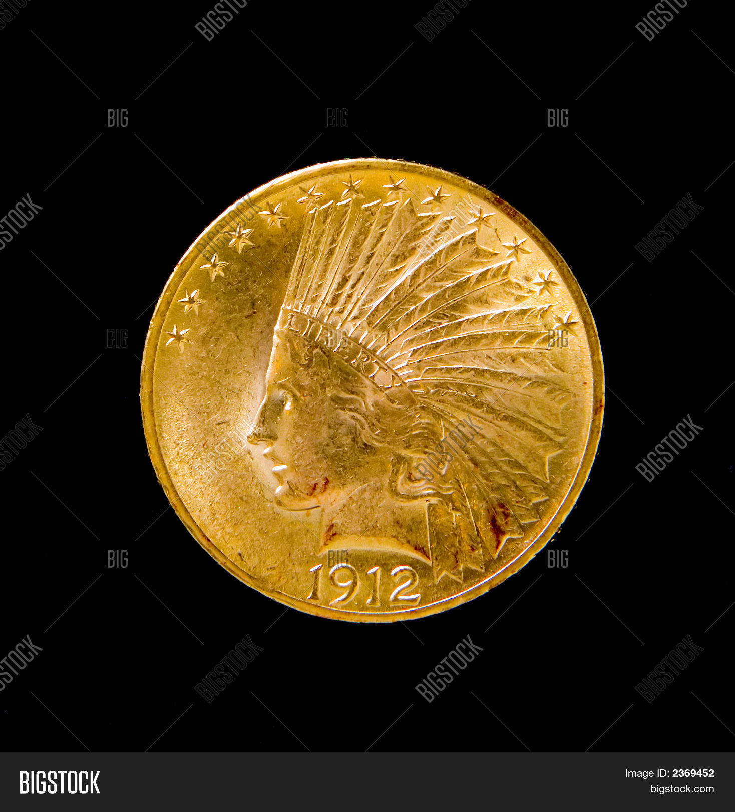Us Gold Coin Image & Photo (Free Trial) | Bigstock