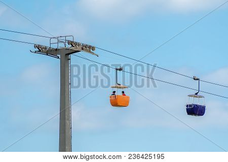 Coloured Cable Cars Image & Photo (Free Trial) | Bigstock