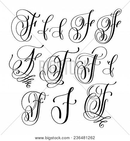 Calligraphy Lettering Vector & Photo (Free Trial) | Bigstock