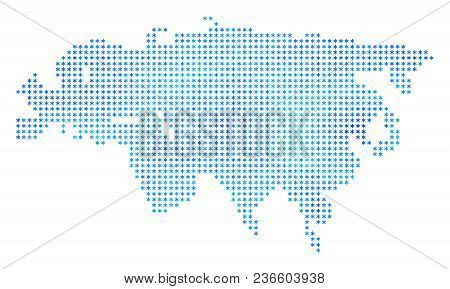 Snowflake Europe Asia Vector & Photo (Free Trial) | Bigstock