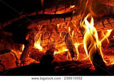 Fire Fire Close-. Image & Photo (Free Trial) | Bigstock