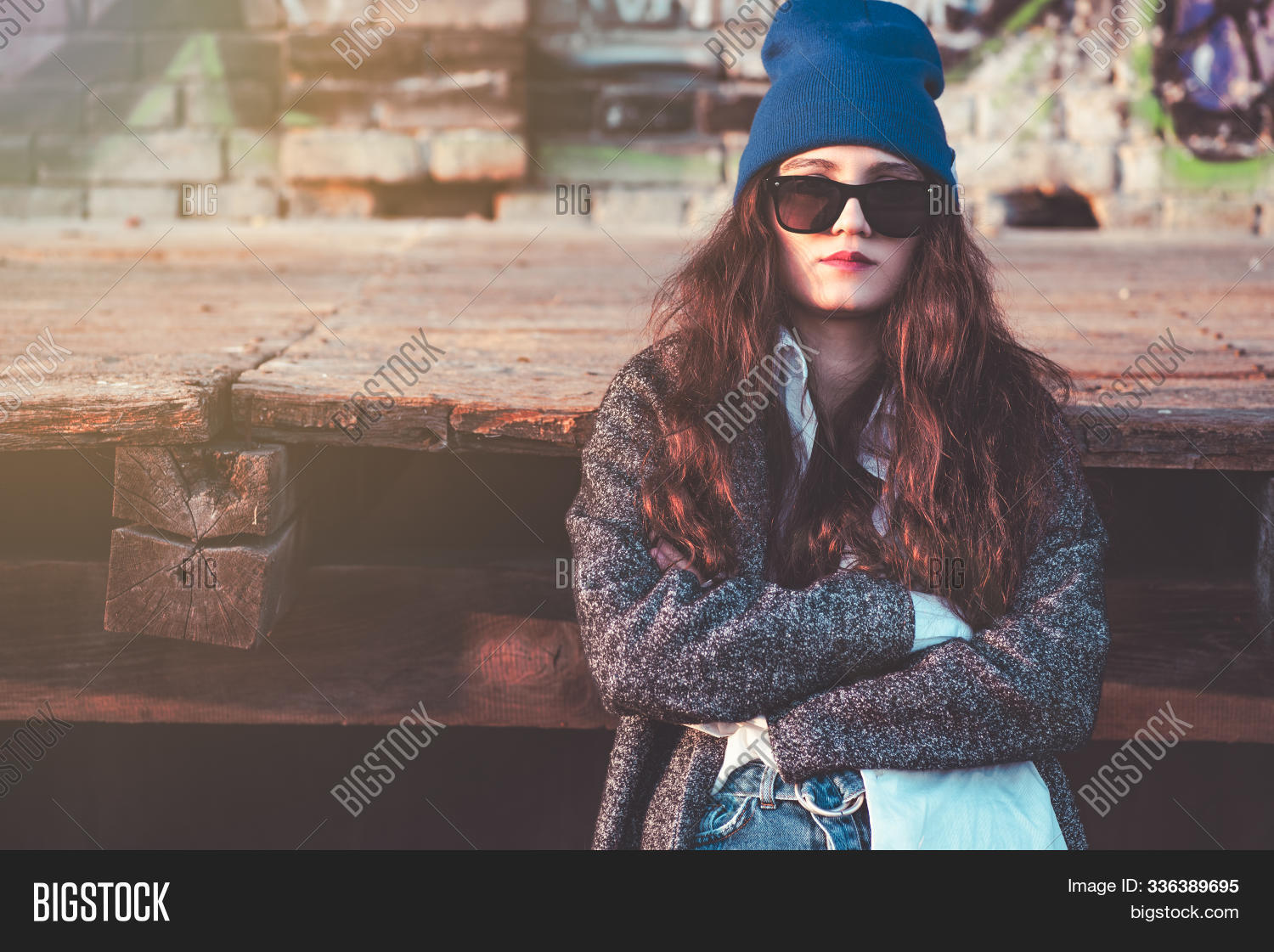Modern Day Hipster Girl