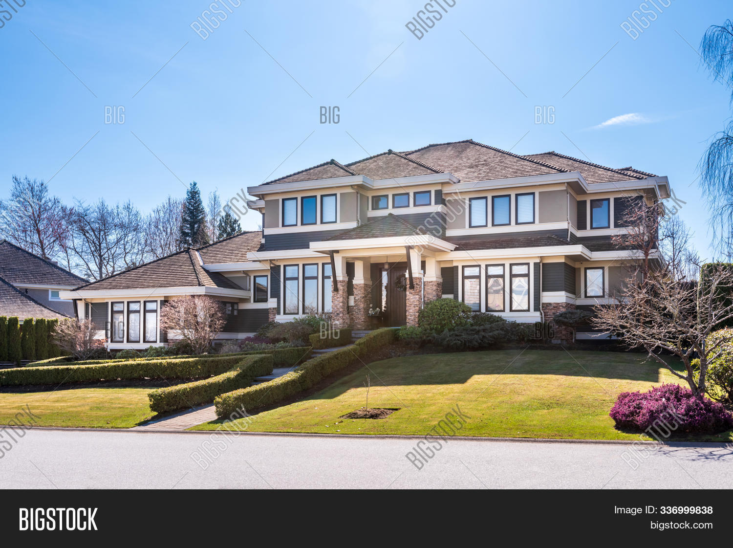 Large American Suburban House