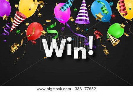 Winner Background Vector & Photo (Free Trial) | Bigstock