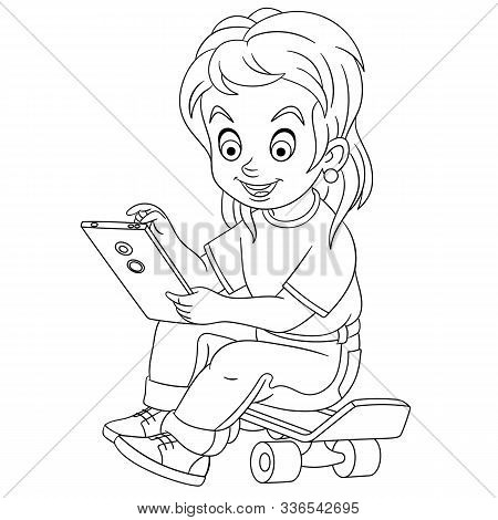 Coloring Page. Vector & Photo (Free Trial) | Bigstock