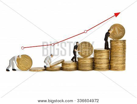 Little Men Working On Image & Photo (Free Trial) | Bigstock