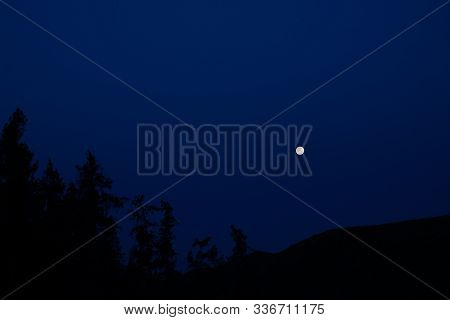 Bright Full Moon Over Image & Photo (Free Trial) | Bigstock