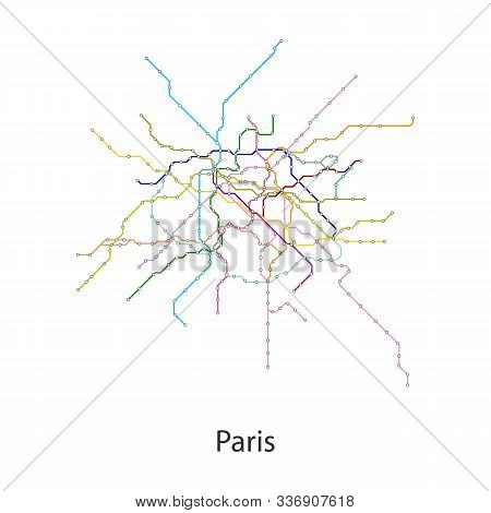 Map Subway Vector Vector & Photo (Free Trial) | Bigstock