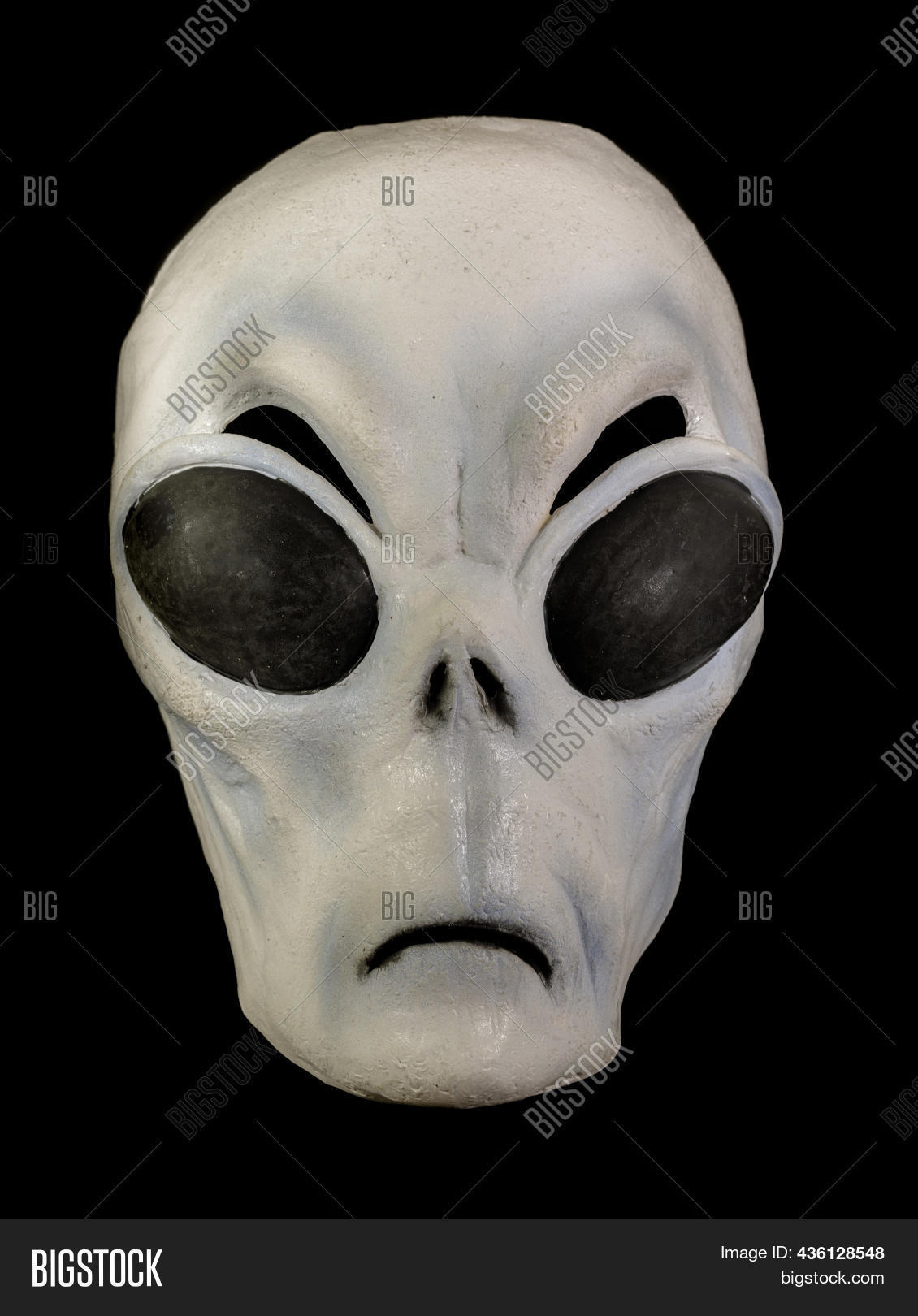 Alien Mask Bulging Image & Photo (Free Trial) | Bigstock