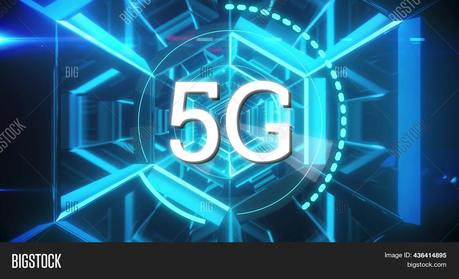 Image 5G Text Digital Image & Photo (Free Trial) | Bigstock