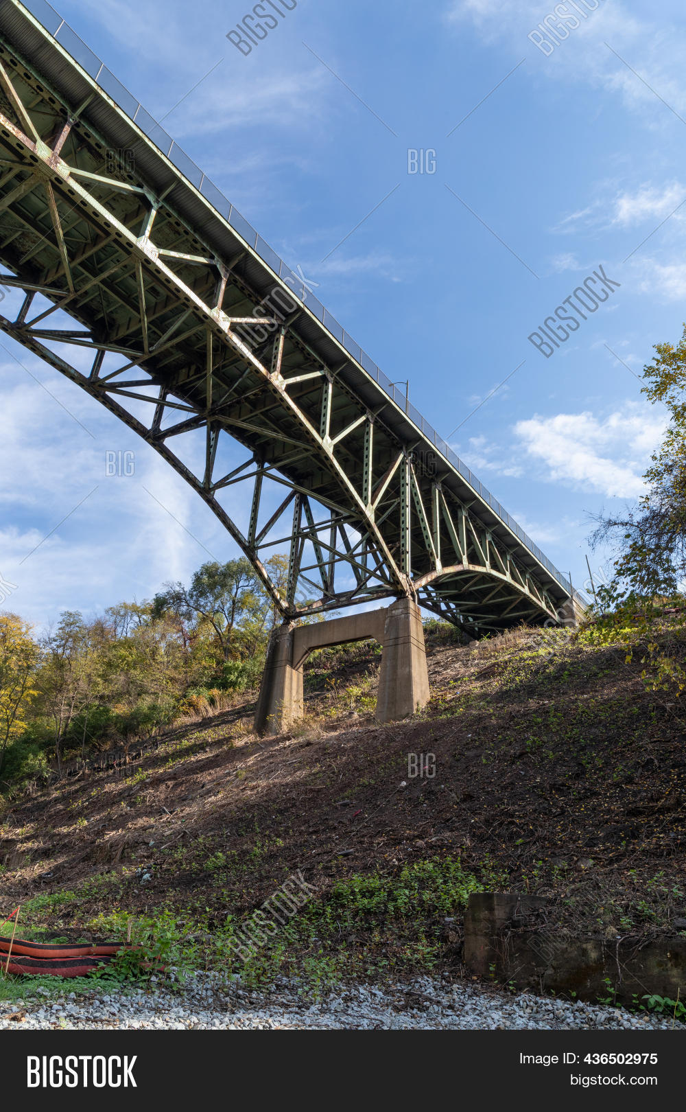 Old Arch Bridge Viewed Image & Photo (Free Trial) | Bigstock