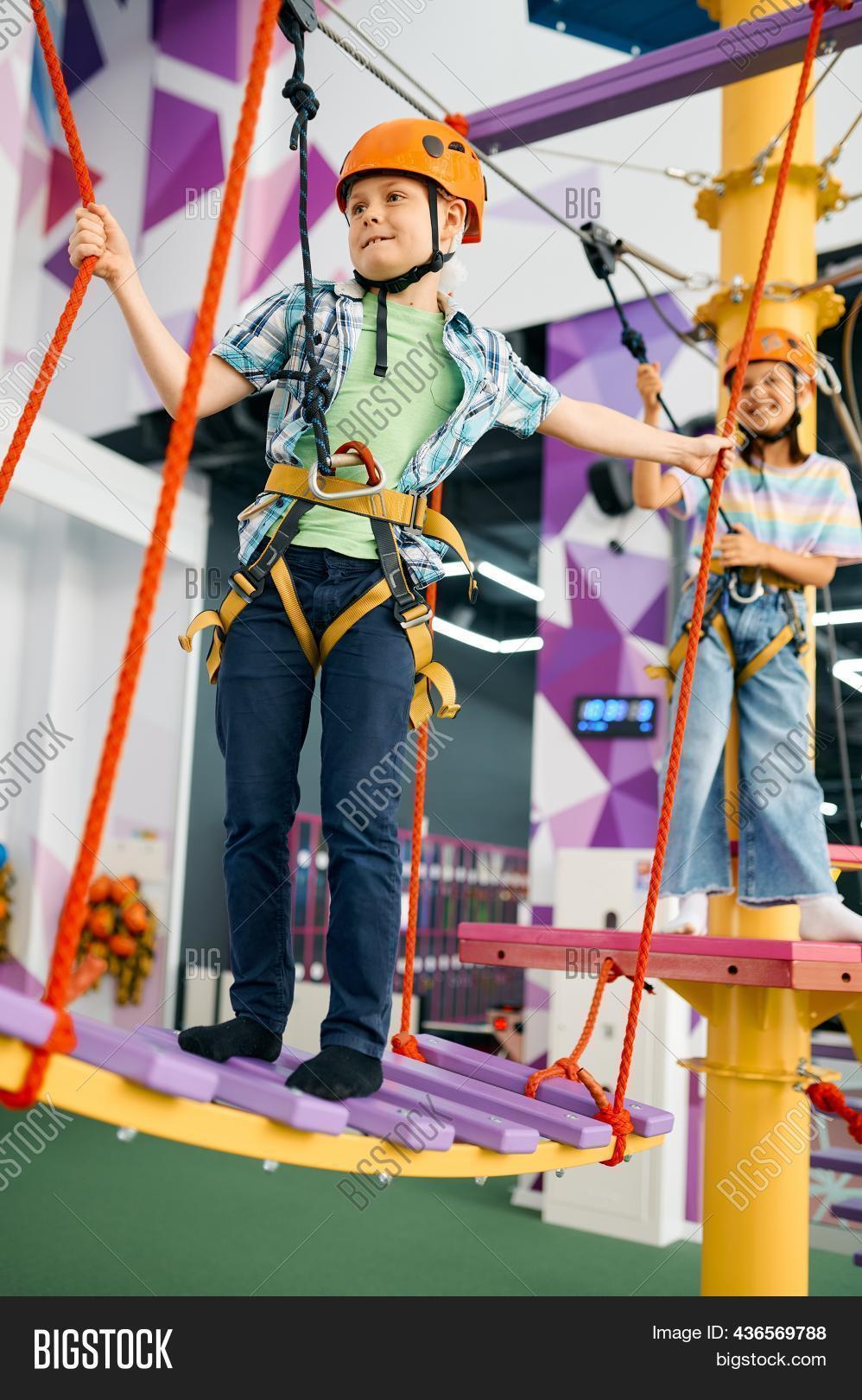 Happy Children On Zip Image & Photo (Free Trial) | Bigstock