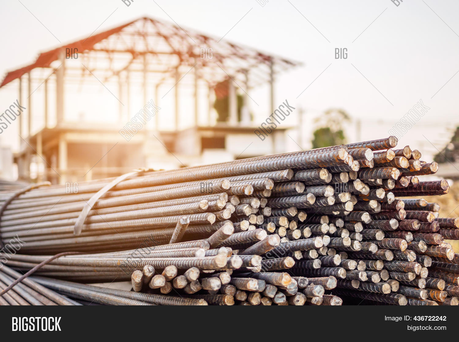 Steel Rebar Image & Photo (Free Trial) | Bigstock