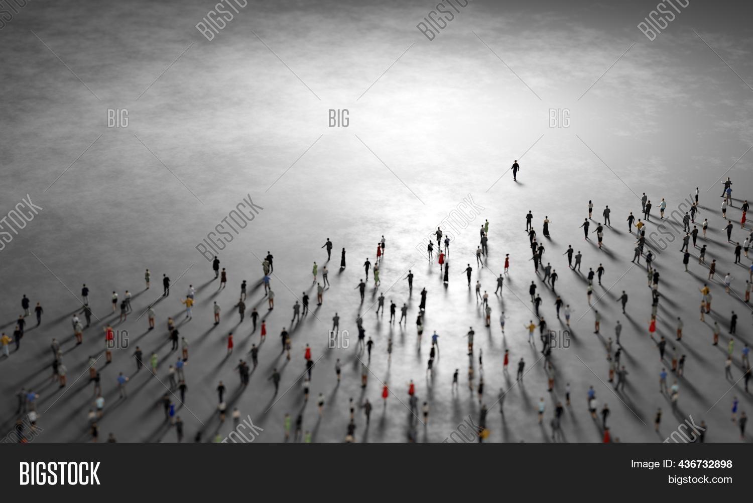 People Follow Leader. Image & Photo (Free Trial) | Bigstock