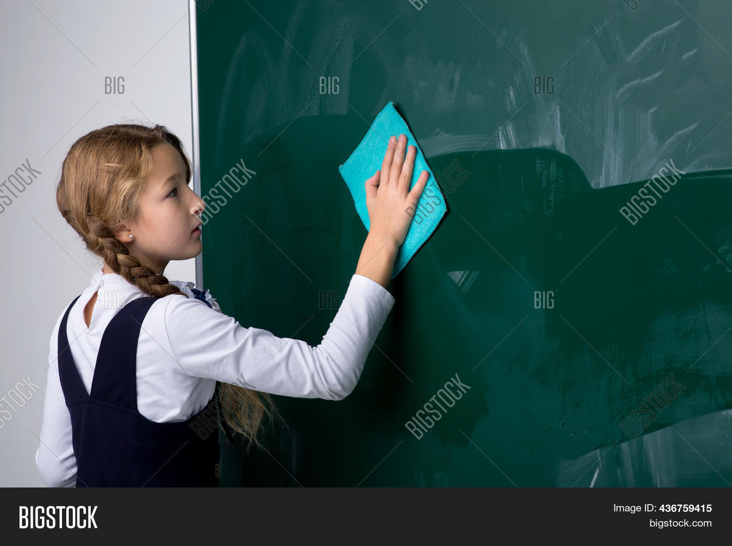 Schoolgirl Wiping Image & Photo (Free Trial) | Bigstock