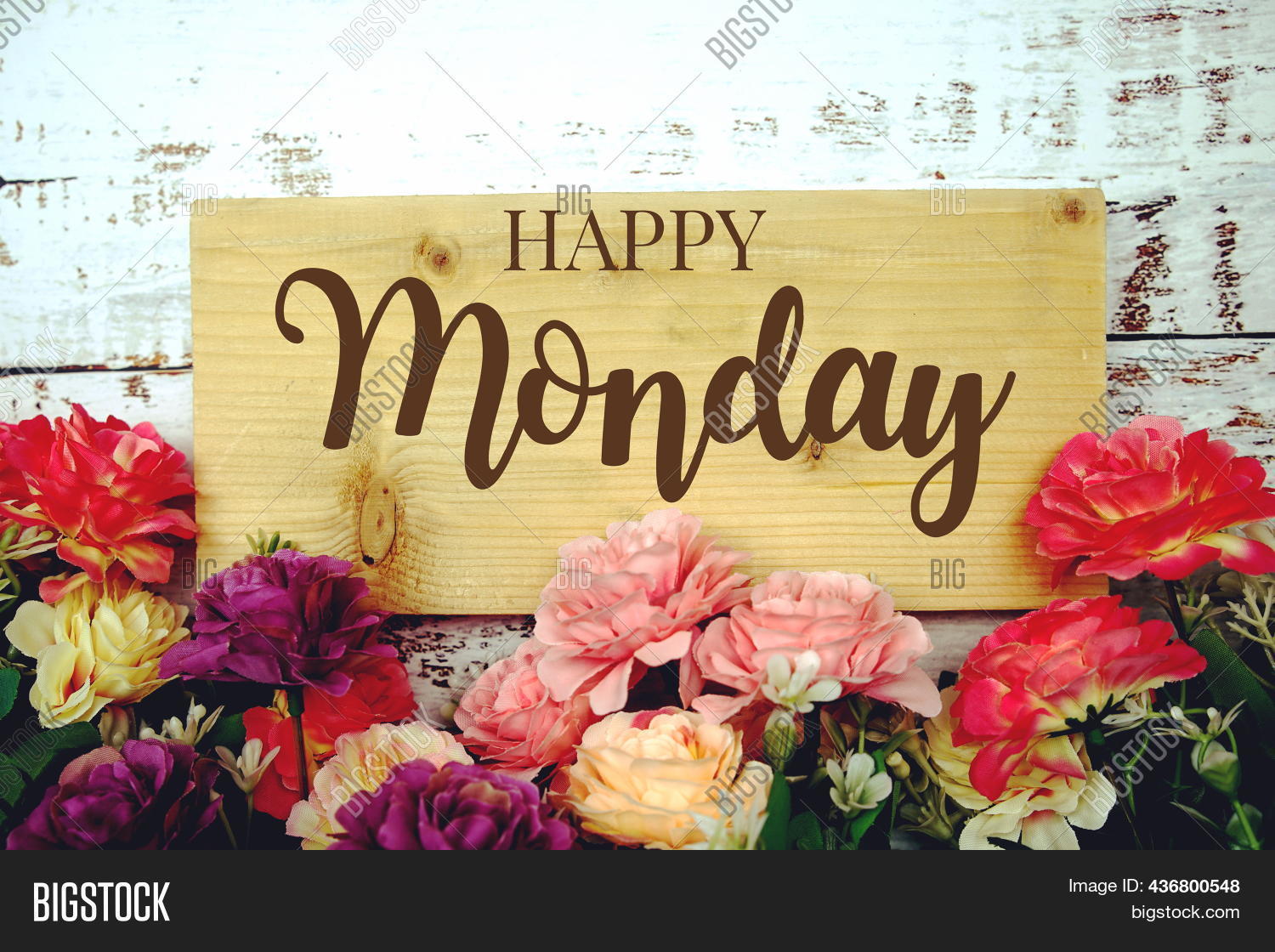 Happy Monday Text On Image & Photo (Free Trial) | Bigstock